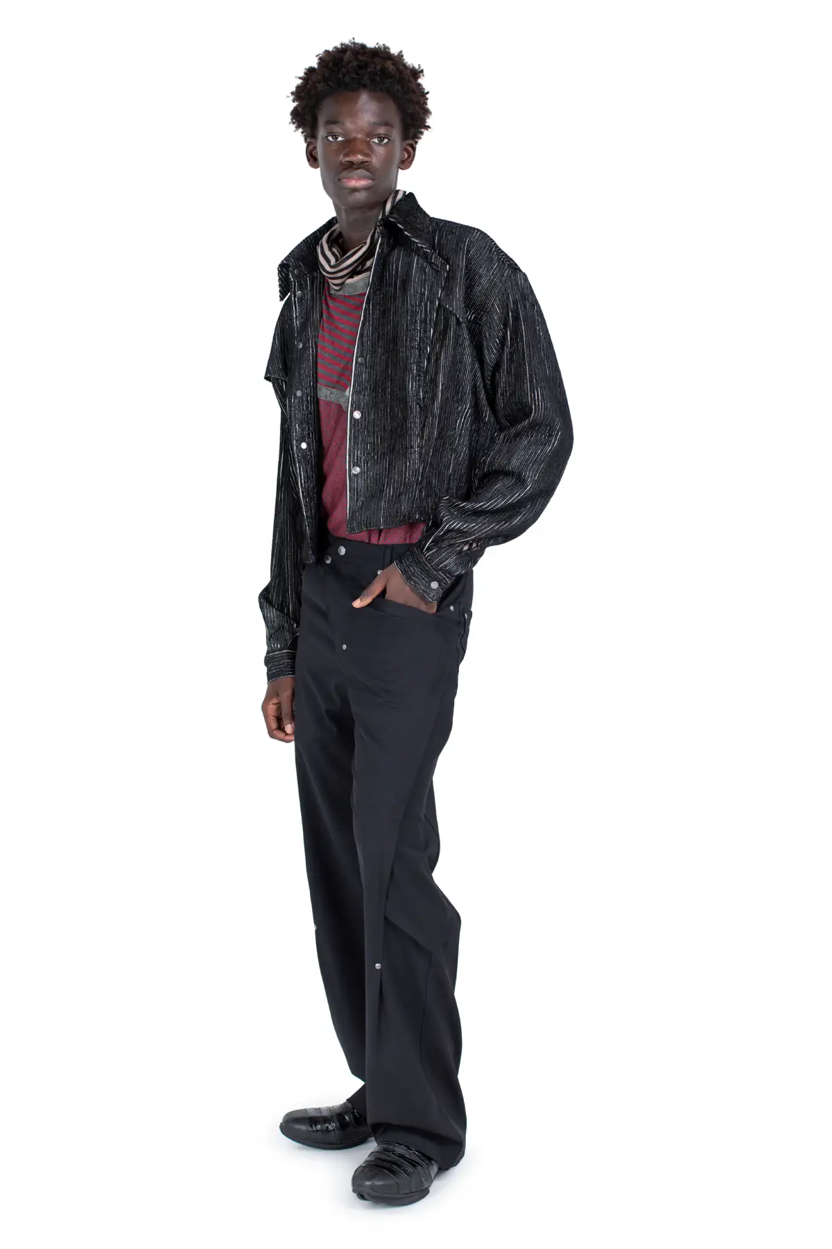 KRANER TROUSER - CROW BLACK – KIKO KOSTADINOV