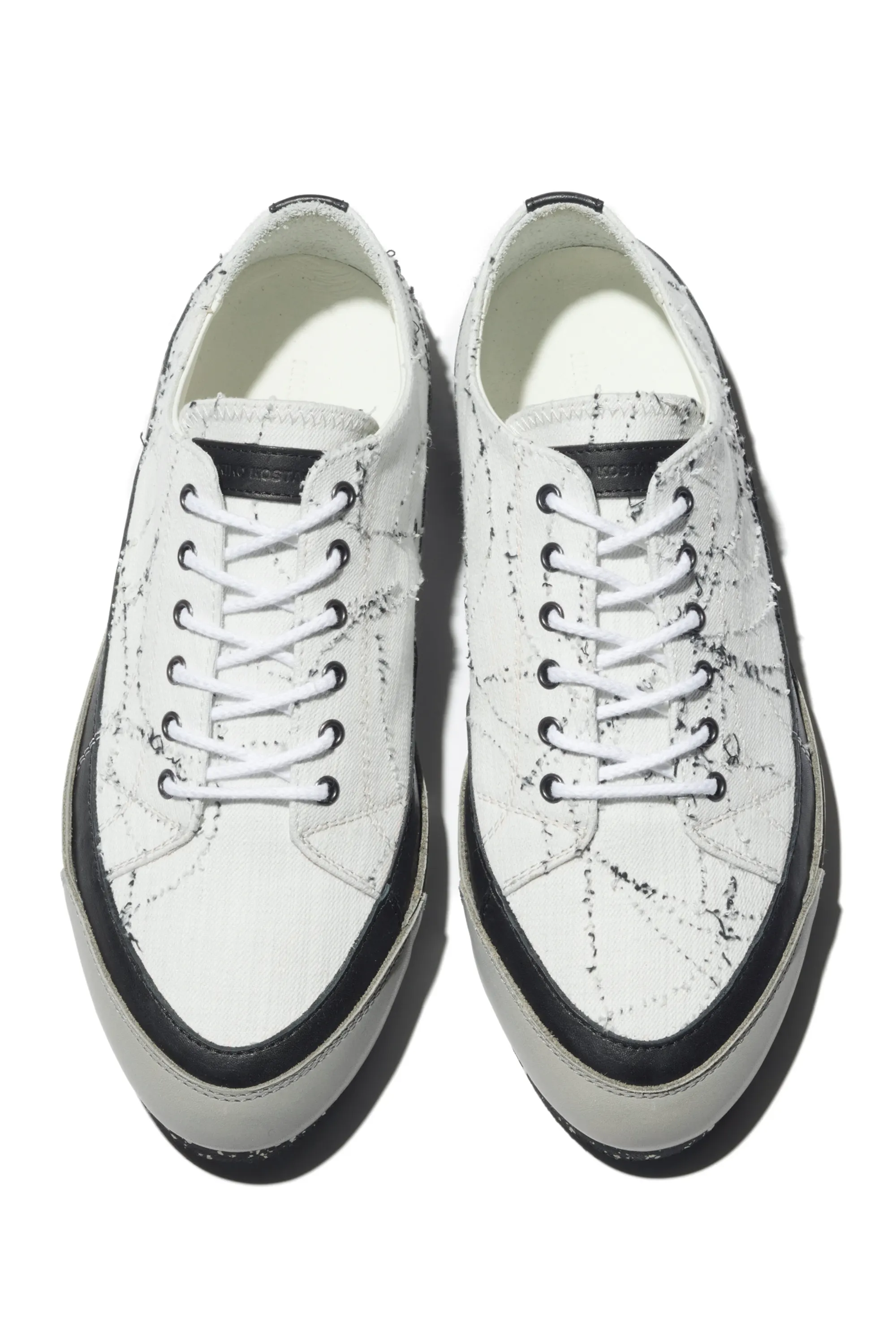 KOMLO TRAINERS - MOTTLED WHITE – KIKO KOSTADINOV