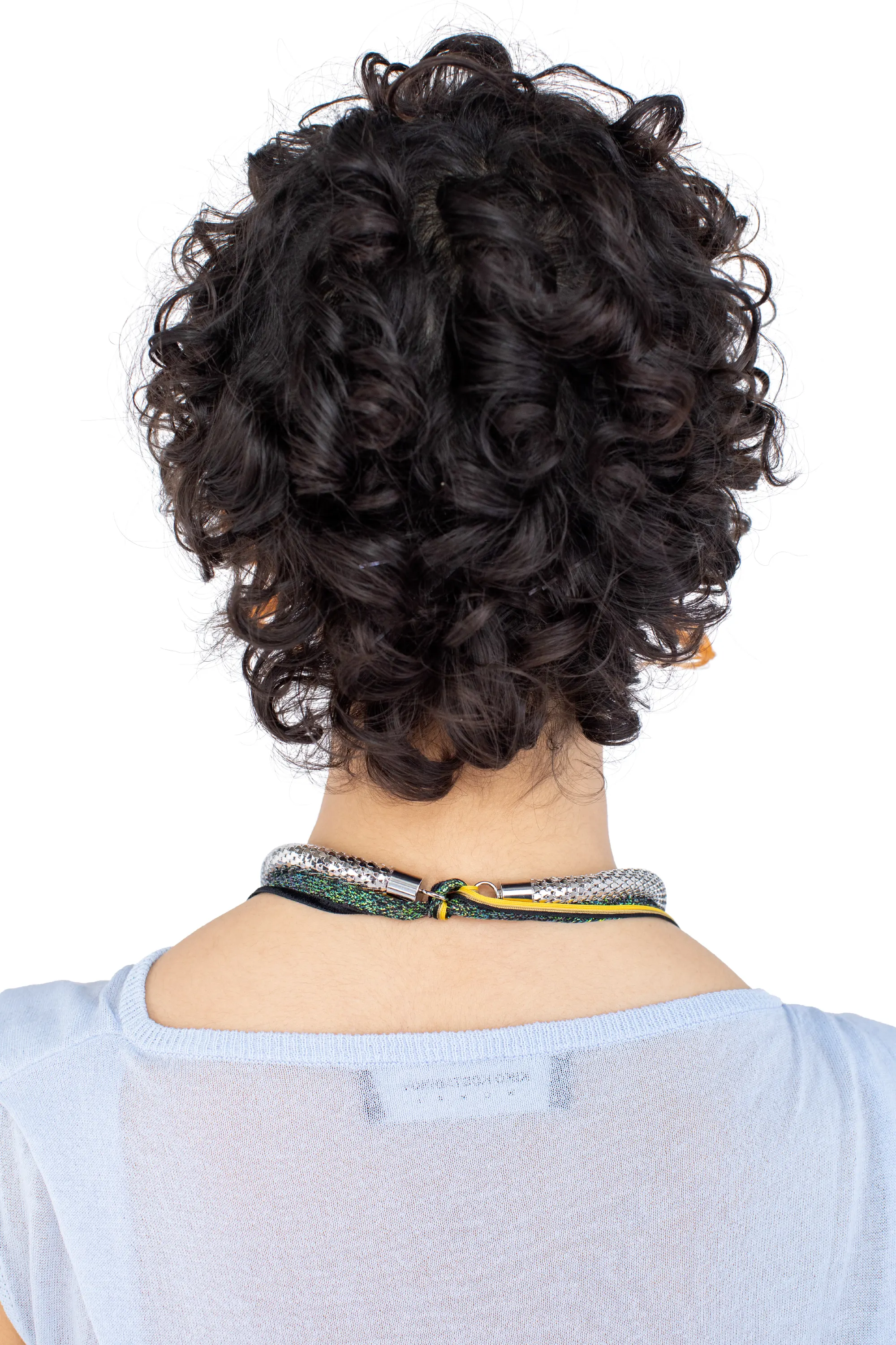 RIBBON NECKLACE - SILVER MULTI – KIKO KOSTADINOV